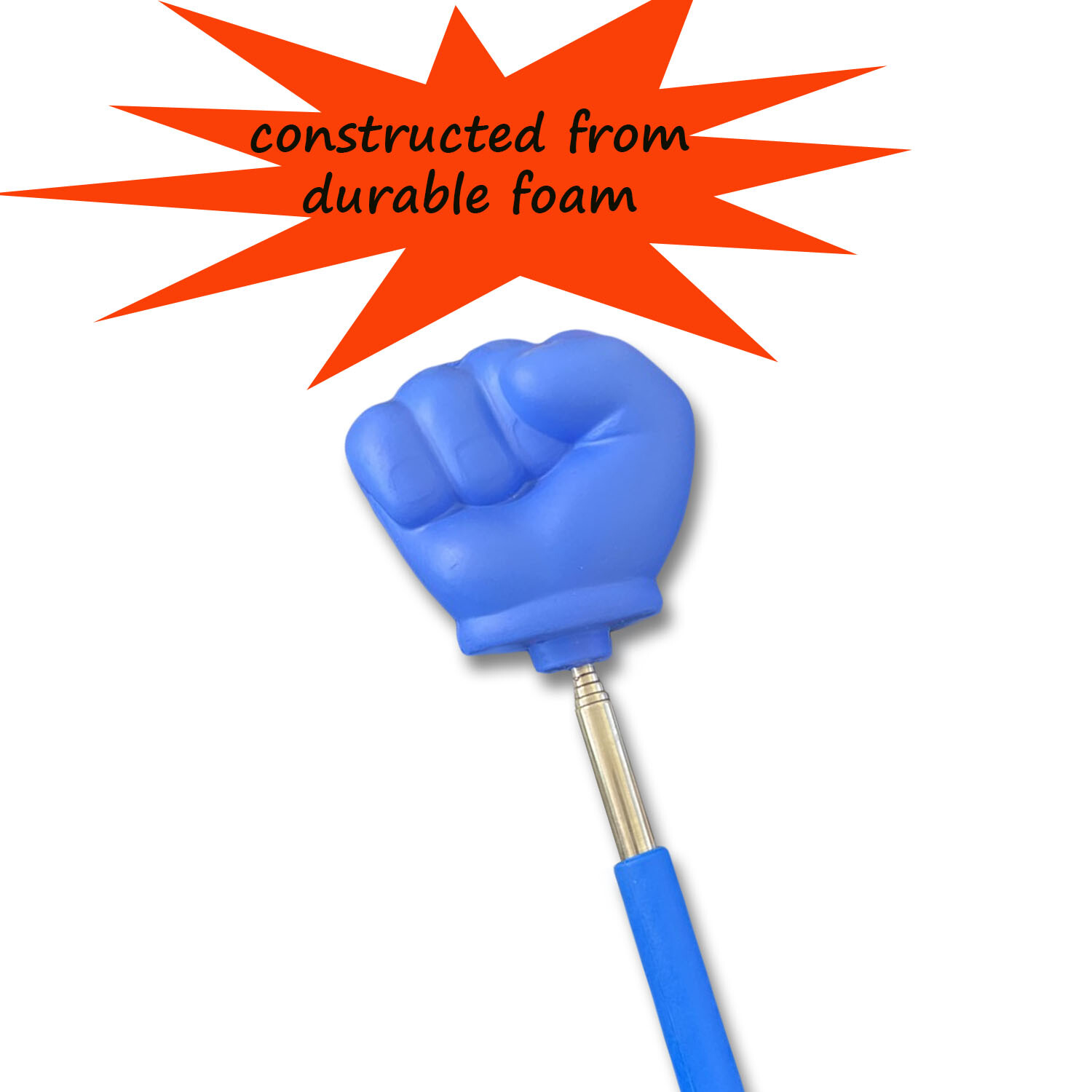 Extendable Foam Hand Pointing Finger Fist Soft Fun Party Fancy Dress ...