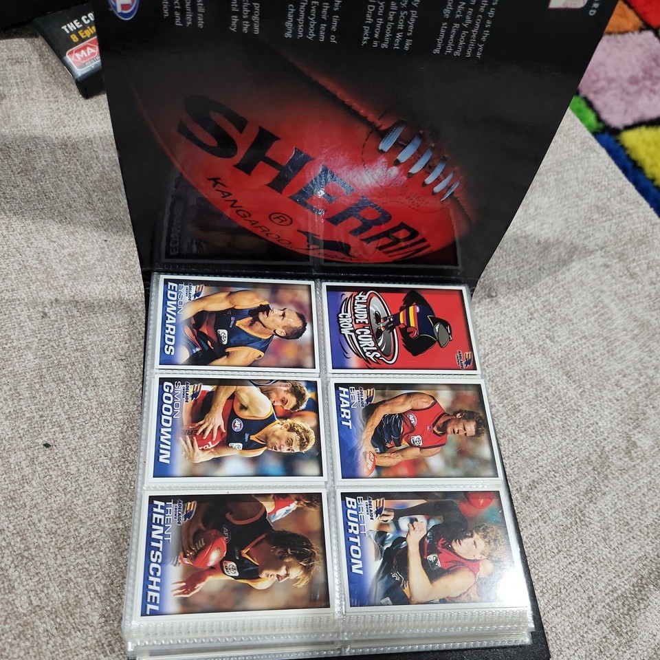 AFL Herald Sun Official 2005 Collector Card Album Complete Base Set 192 ...