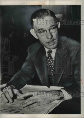 1949 Press Photo John C Gardner president NY Coffe & Sugar Exchange - nep02325 | eBay