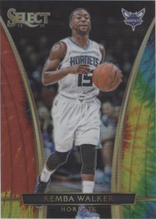 2015-16 Panini Select - Courtside Kemba Walker #205 Tie-Dye Prizm /25 ...