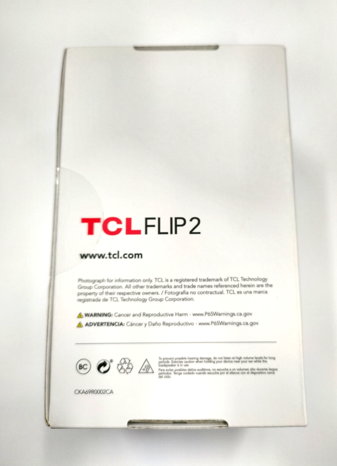 TCL Go Flip 2 Factory Unlocked **NO Contract** T4058G Flip Phone Brand ...