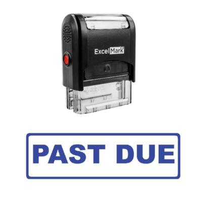 Stamps & Daters - Past Due Stamp