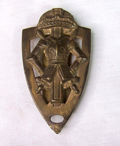 ANTIQUE KNIGHTS TEMPLAR MASONIC BELT BUCKLE SWORD CHAIN LOOP | eBay