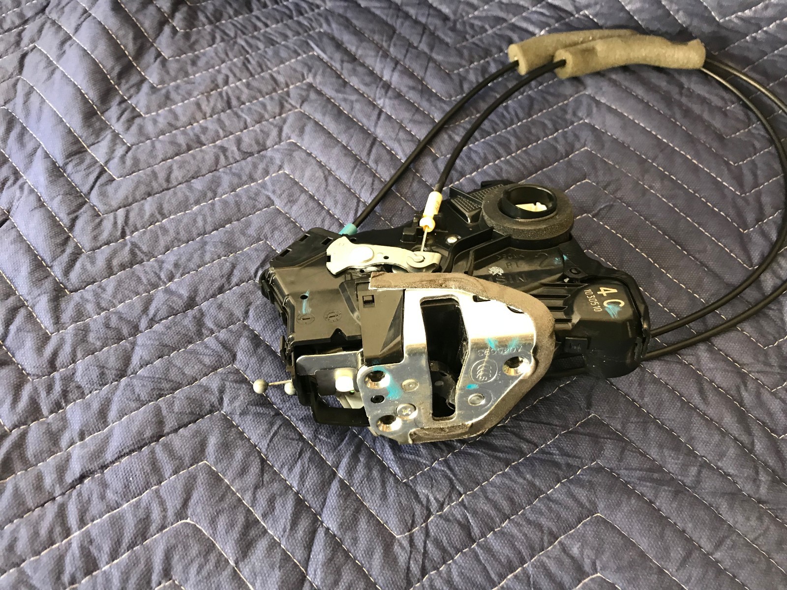 LEXUS IS250C COUPE OEM 2010-2013 RIGHT PASSENGER SIDE DOOR LOCK LATCH ...