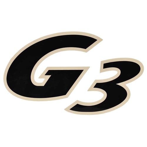 G3 Boat Logo Decal 73405187 | Black Cream Sticker | eBay
