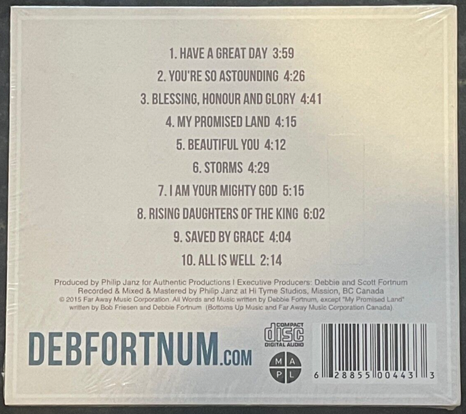 DEBBIE FORTNUM--All Is Well--CD NEW/SEALED 628855004433| eBay