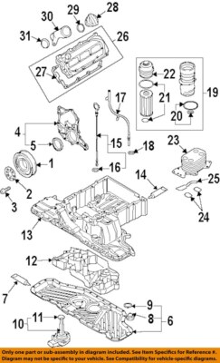 AUDI OEM 09-12 Q7 EngineTransaxle Engine Parts-Filter Element ...
