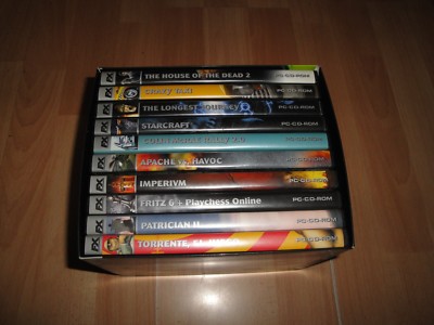 LOTE DE 10 JUEGOS SERIE FX PARA PC EN SU ORIGINAL CAJA NUEVOS A ...