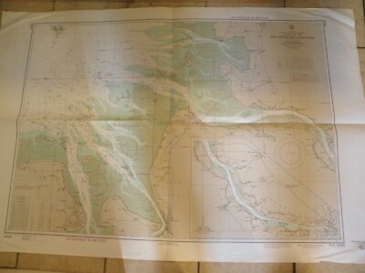 1900-Now - Sea Chart Nautical Chart 1960S 70S