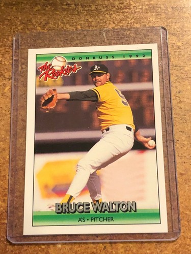 1992 Donruss Baseball The Rookies # 123 Bruce Walton RC | eBay