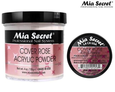 Mia Secret Professional Acrylic Nail Powder -Cover Rose Acrylic-Size ...