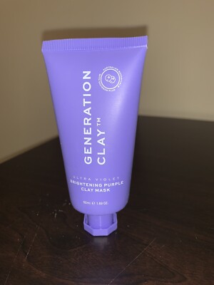 NEW Generation Clay Ultra-Violet Brightening Purple Clay Mask, 1.69 oz ...