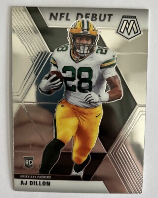 2021 Mosaic NFL Debut Rookie Card #279 AJ Dillon RC Packers 🔥 | eBay