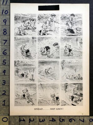 1932 SINBAD DOG TERRIER PUPPY MUTT COMIC FRANCES EDWINA DUMM ART ...