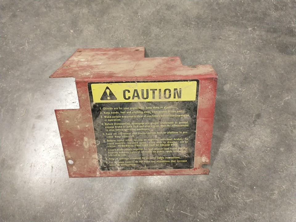 IH 806 - 856 Tractor Rear Caution Shield | eBay