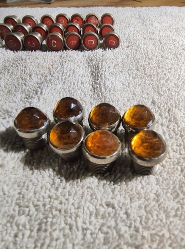 JEWEL SCREW LENS FOR PILOT LAMP INDICATOR LIGHT BULB AMBER | eBay