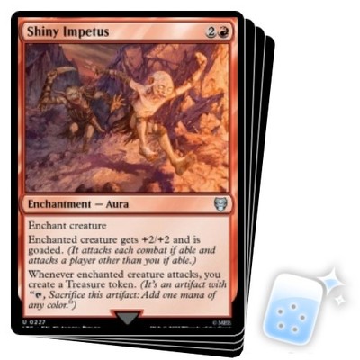 SHINY IMPETUS X4 The Lord Of The Rings: Tales Of Middle-earth Commander ...