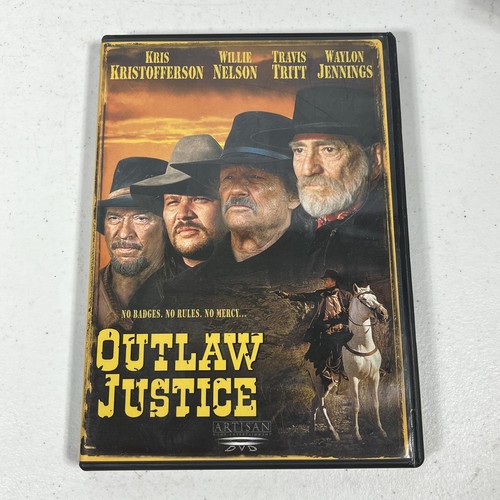 Outlaw Justice DVD 1999 Willie Nelson Kris Kristofferson Travis Tritt ...