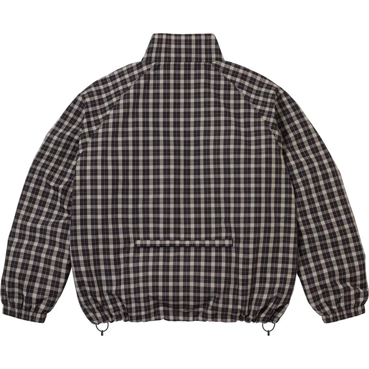 Supreme Plaid Track Jacket Black | eBay
