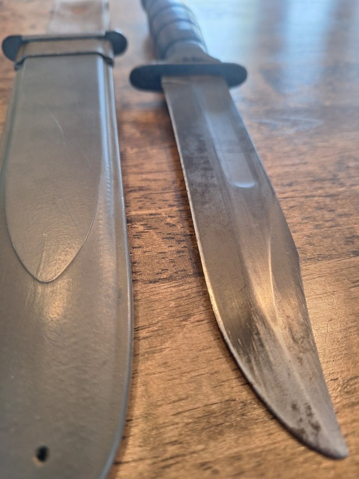 Vintage WWII USN KA BAR MARK 2 Military Knife | eBay