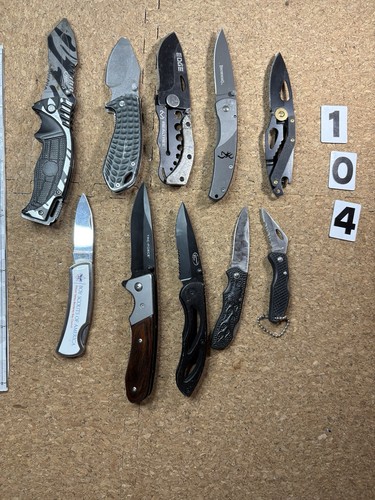 10 Assorted Knives- Lot #104 | eBay