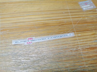 Campagnolo Super record 11 crank set decals X2 stickers stickers ステッ | eBay