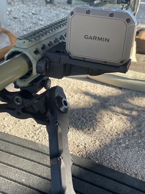 Standard Pic rail mount for Garmin XERO chronograph( Garmin not ...