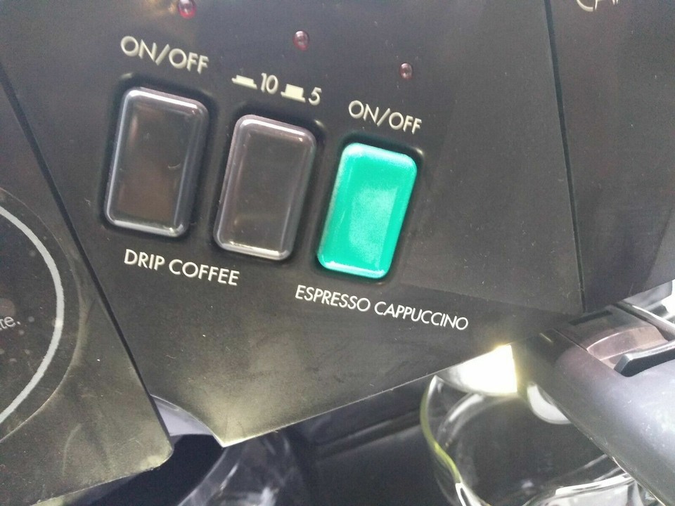 DeLonghi Caffé Capri Combine Espresso Cappuccino & Coffee Maker Machine ...