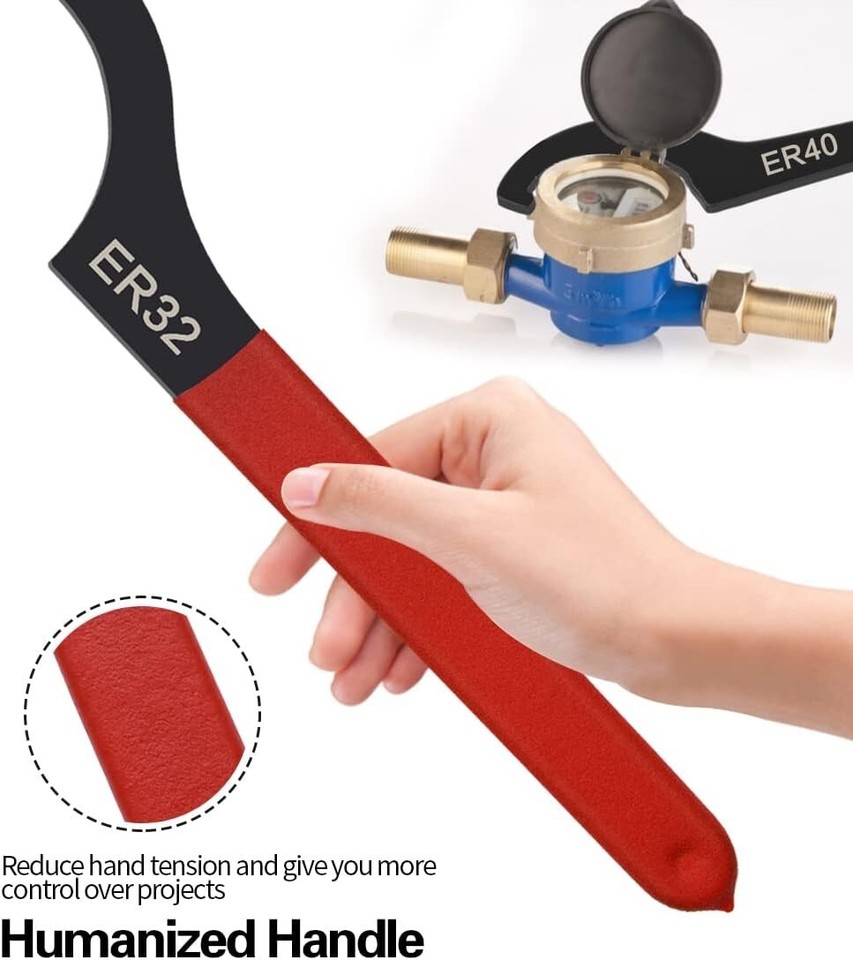 6pcs Coilover Spanner Wrench Set Coilover Wrench C-Shape Spanner Wrench ...