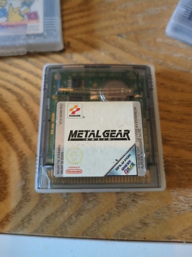 Metal Gear Solid Nintendo Game Boy Color PAL | eBay