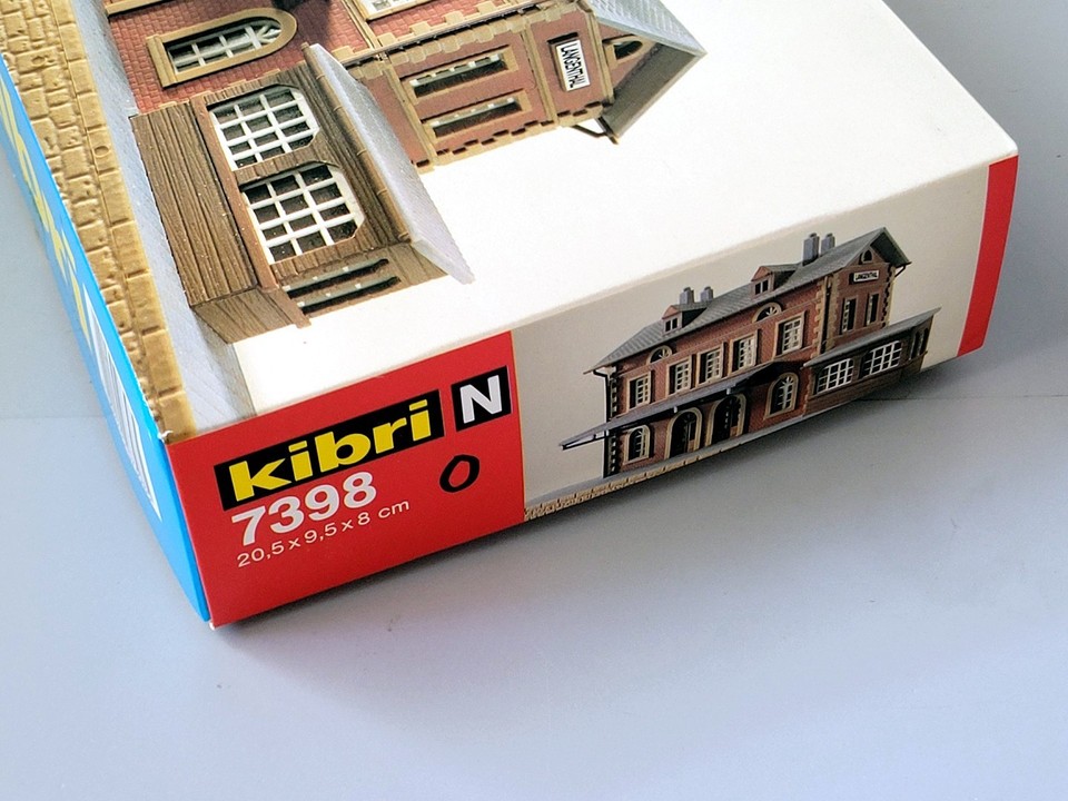 N Scale Kibri 7398 Langenthal Station Building Kit Open Box Complete | eBay