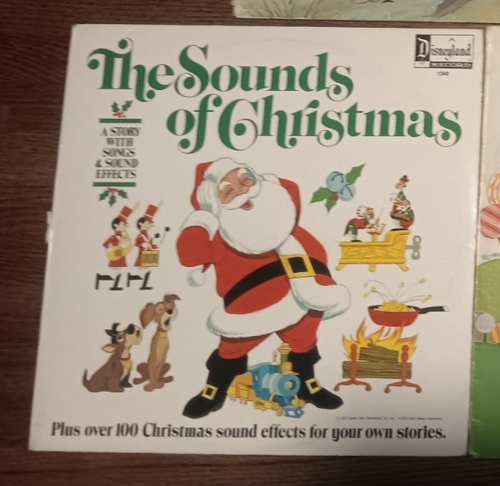 The Sounds of Christmas Story & Sound Effects Vinyl 1973 Disneyland ...