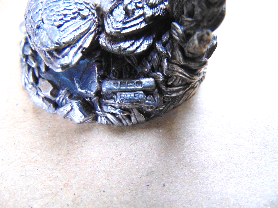 LOVELY STERLING SILVER FILLED TWO DUCKLINGS DUCKS FIGURINE 1993 | eBay UK