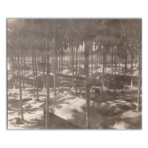 Guadalcanal WW2 Camp - 20th Station Hospital - Boxing Ring & Military ...