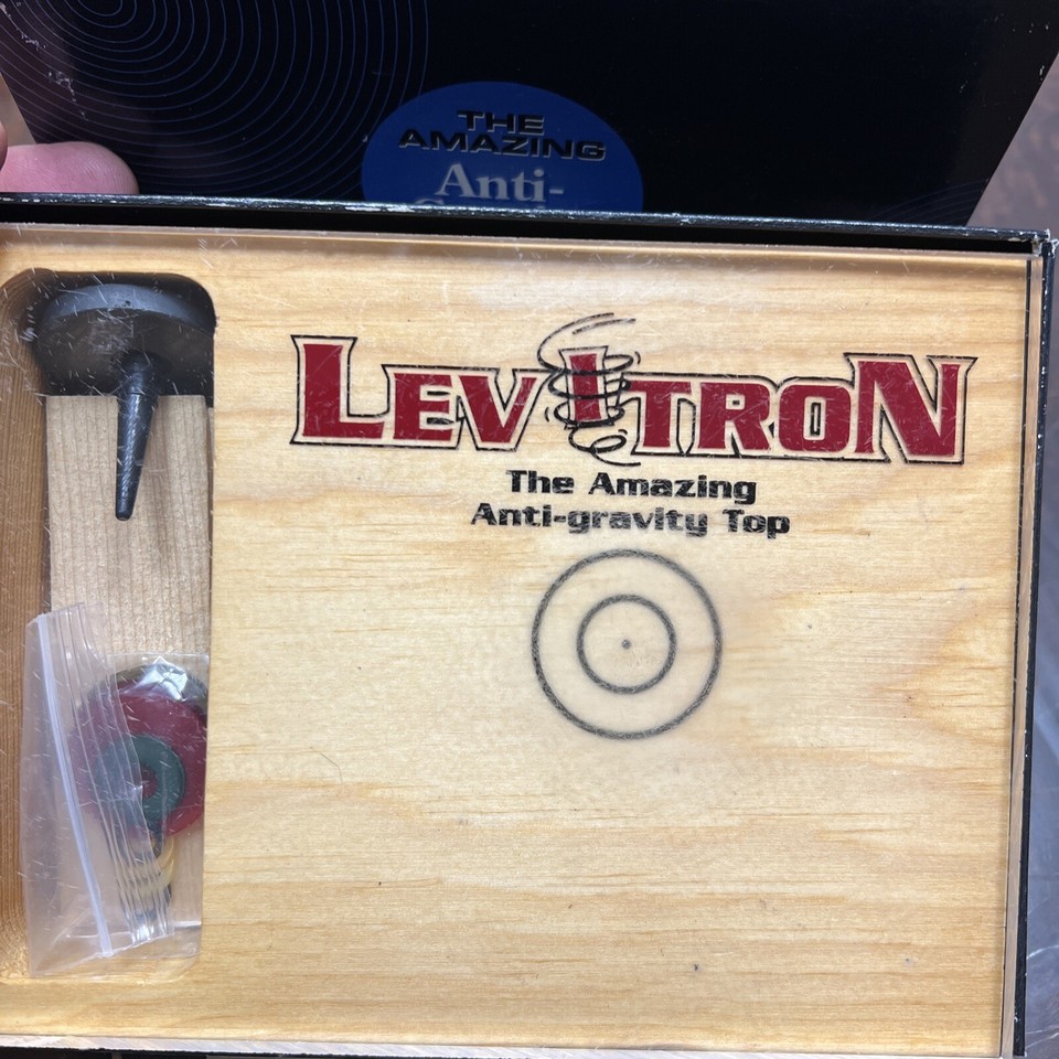 Levitron Nature Company Amazing Anti-Gravity Spinning Top Game Toy 1994 | eBay