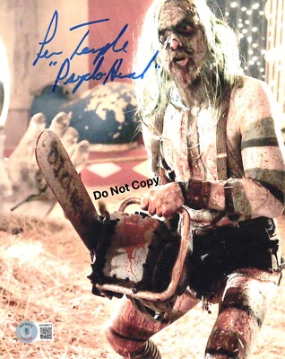 LEW TEMPLE signed 8x10 Photo Rob Zombie's 31 Horror Movie Psycho-Head ...
