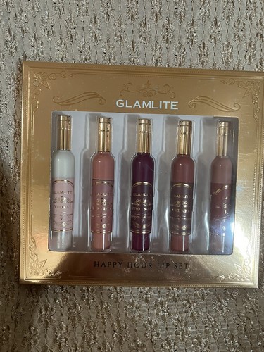 Glamlite Happy Hour Lip set lipstick and lipgloss new in box full size ...