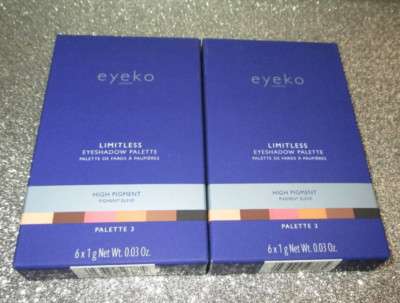 5 x EYEKO - LIMITLESS EYESHADOW PALETTE 3 - FULL SIZE - NEW IN BOX | eBay