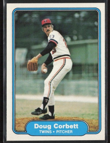 1982 Fleer #551 Doug Corbett Minnesota Twins | eBay