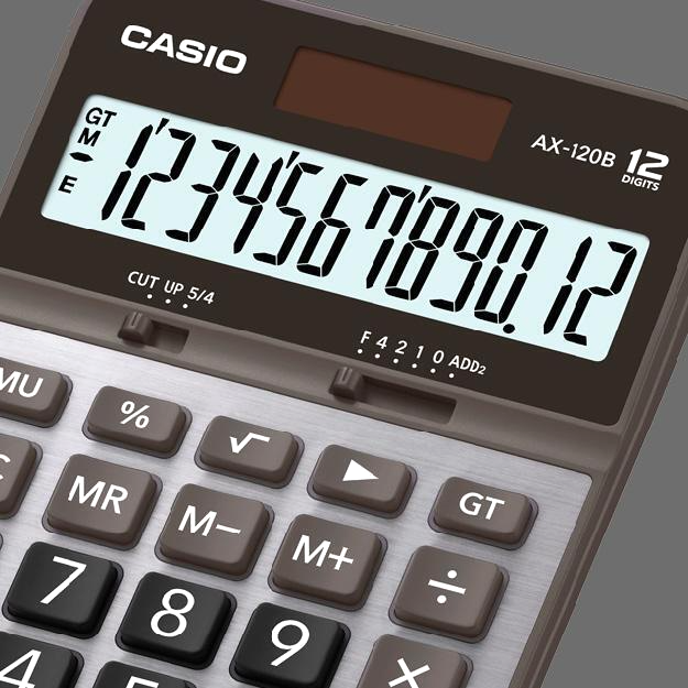 Casio Compact Desk Type AX120B Basic calculator | eBay