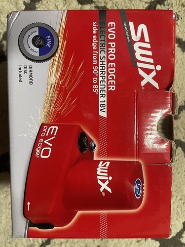 Swix EVO Pro Edger Electric Ski Sharpener (TA3012) 110 Volt w/ Fine ...