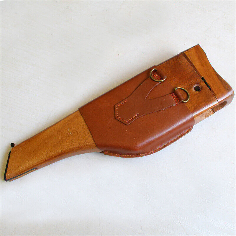 Ww2 Broomhandle German Mauser C96 Wood Shoulder Holster Butt Us Stock ...