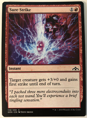 MTG Sure Strike Guilds of Ravnica 118/259 Regular Common | eBay