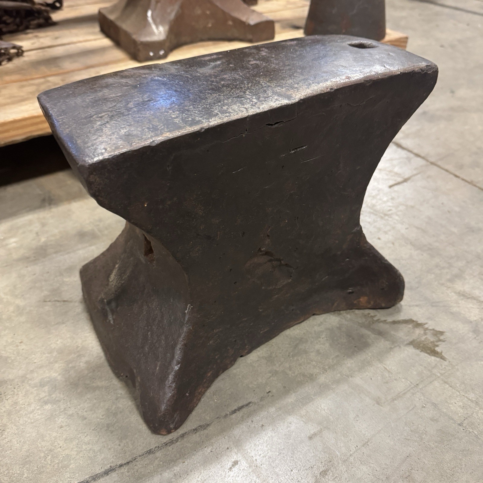 Vintage 145lb Saw Makers Anvil W/ Hardy Rare Very Nice Little Wear ...