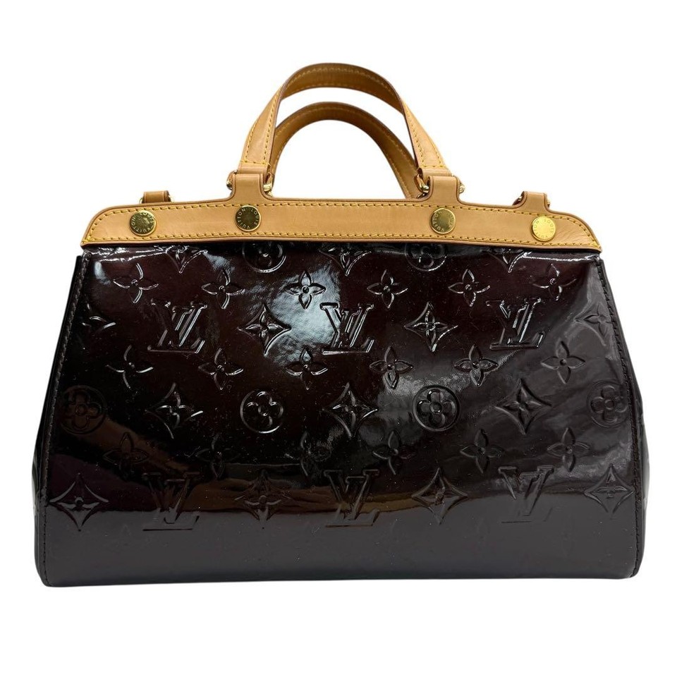 6128 Excellent Condition Louis Vuitton Vernis Blair MM M91619 Amarante ...
