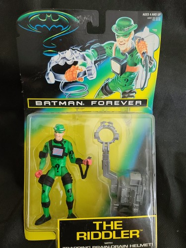 Vintage BATMAN FOREVER THE RIDDLER 5" ACTION FIGURE (Kenner, 1995 ...