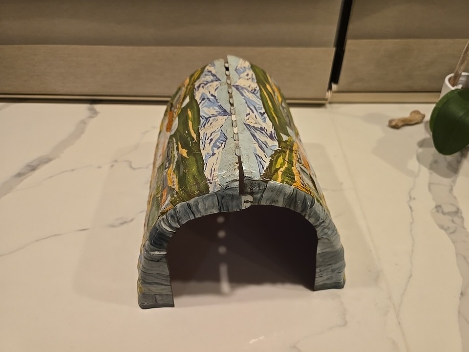 Vintage Marx Tin Litho Model Railroad RR O Scale Train Tunnel | eBay