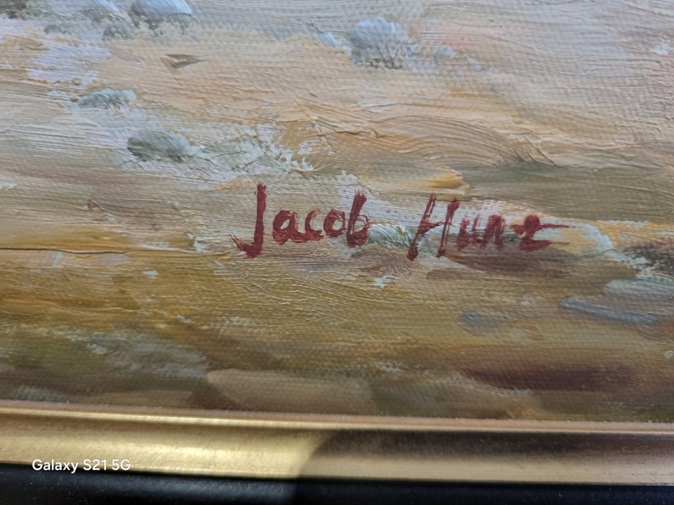 An Oil Painting By Jacob Hunt | eBay UK