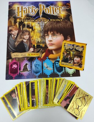 Panini Harry Potter The Philosopher's Stone 2001 Full Set + Album ...