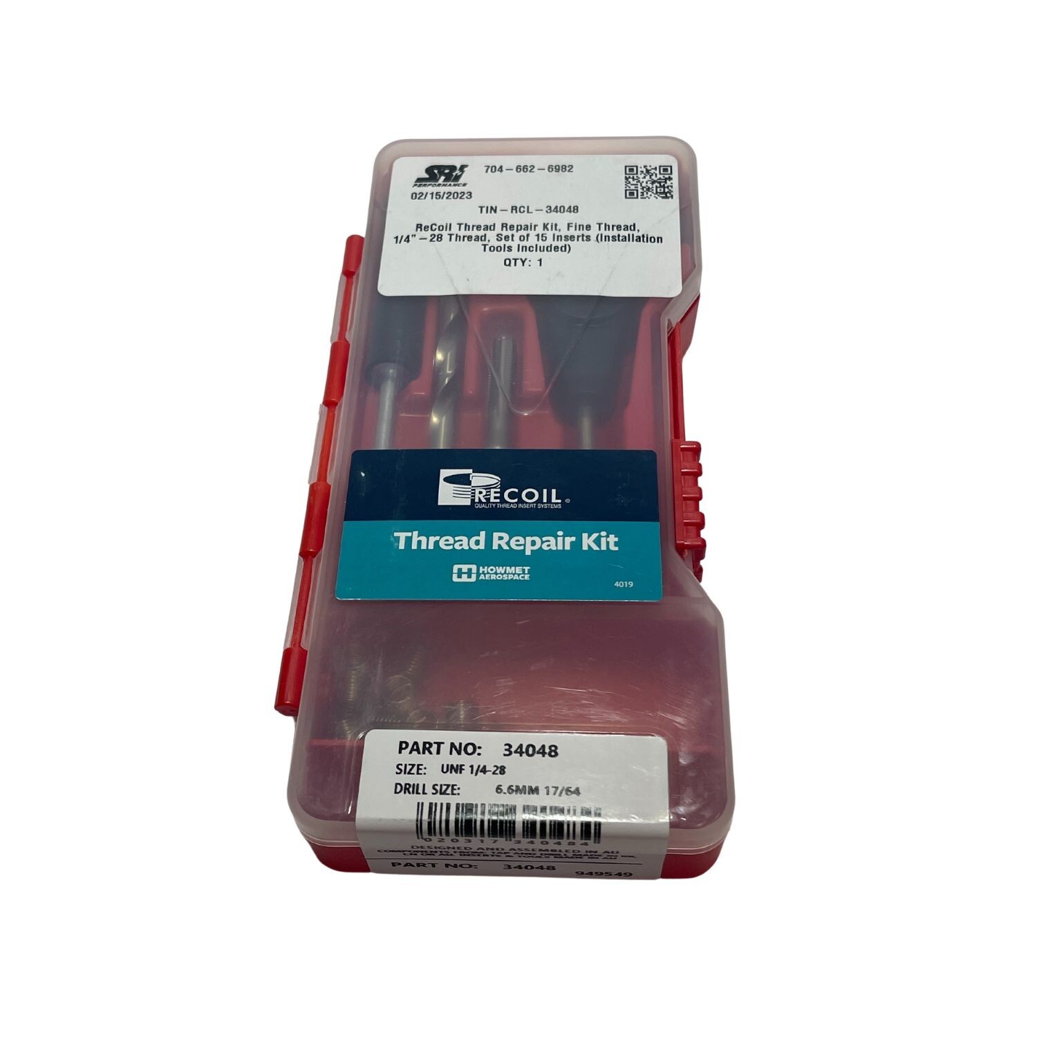 Recoil Thread Repair Kit 1/4-28 | eBay